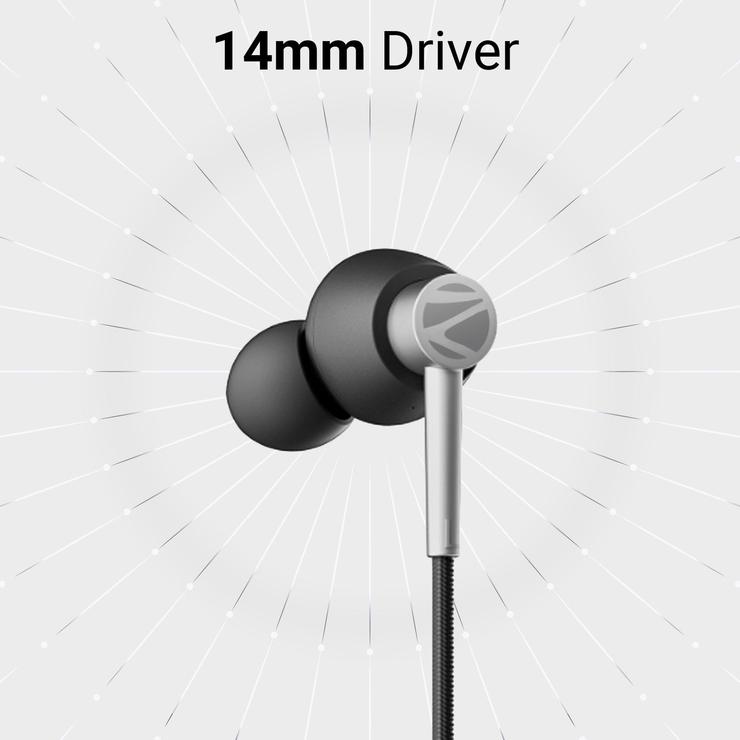 Zebronics Buds 50C - Type C Earphone with Mic