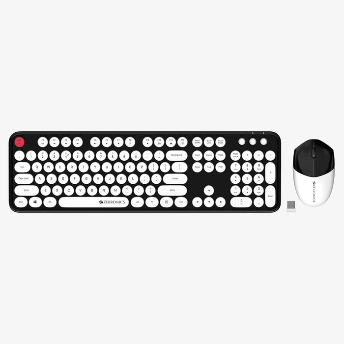 Zebronics Companion 300 - Wireless Keyboard and Mouse Combo