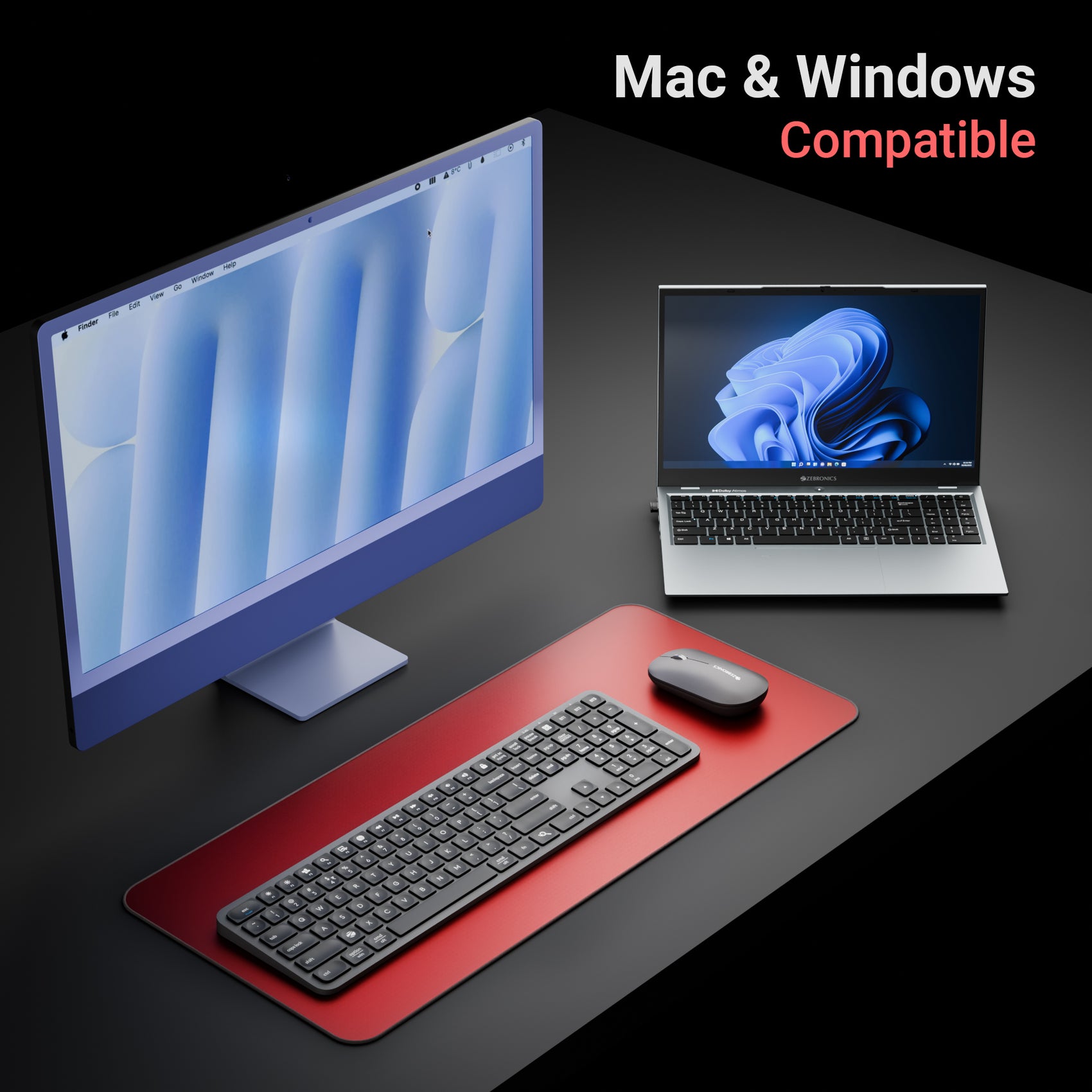Zebronics Companion 5002 Wireless Keyboard and Mouse Combo