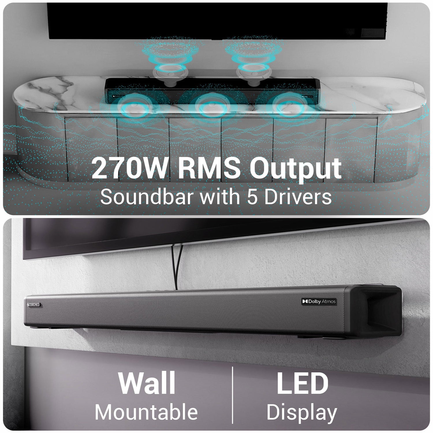 Zebronics Juke bar 9775 Dolby Atmos Soundbar