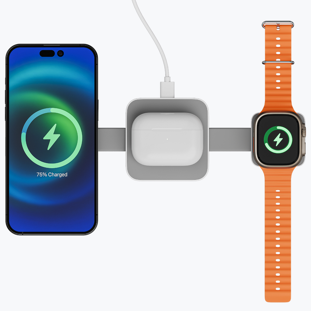 Zebronics Magboost 20 3 in 1 Wireless Charger