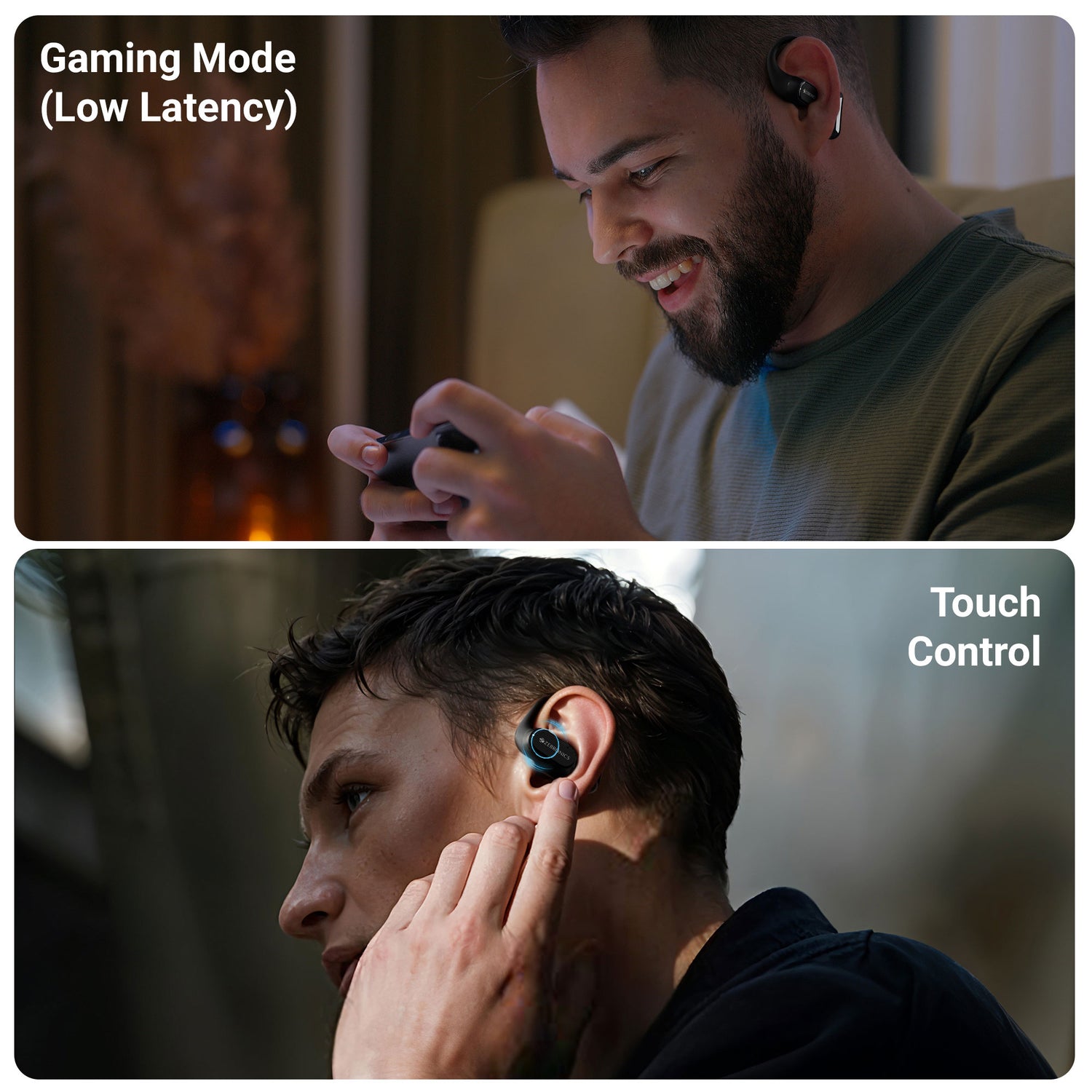 Zebronics Pods O - Open-ear Wearable Stereo Earbuds