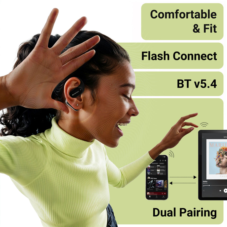Zebronics Pods O - Open-ear Wearable Stereo Earbuds