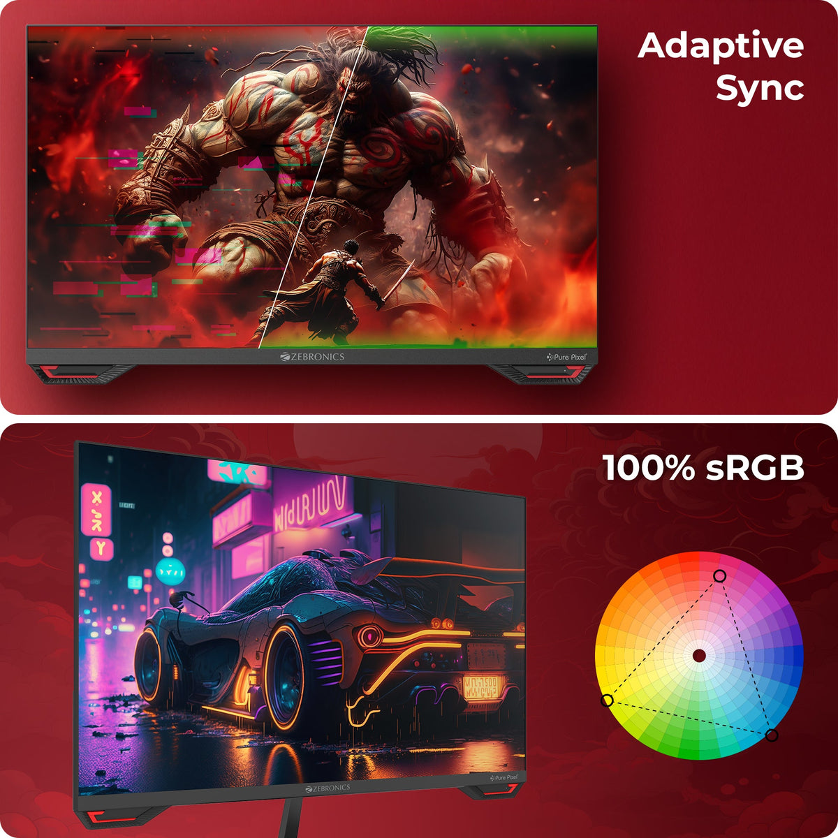 Zebronics S27A (220Hz) Premium Gaming Monitor