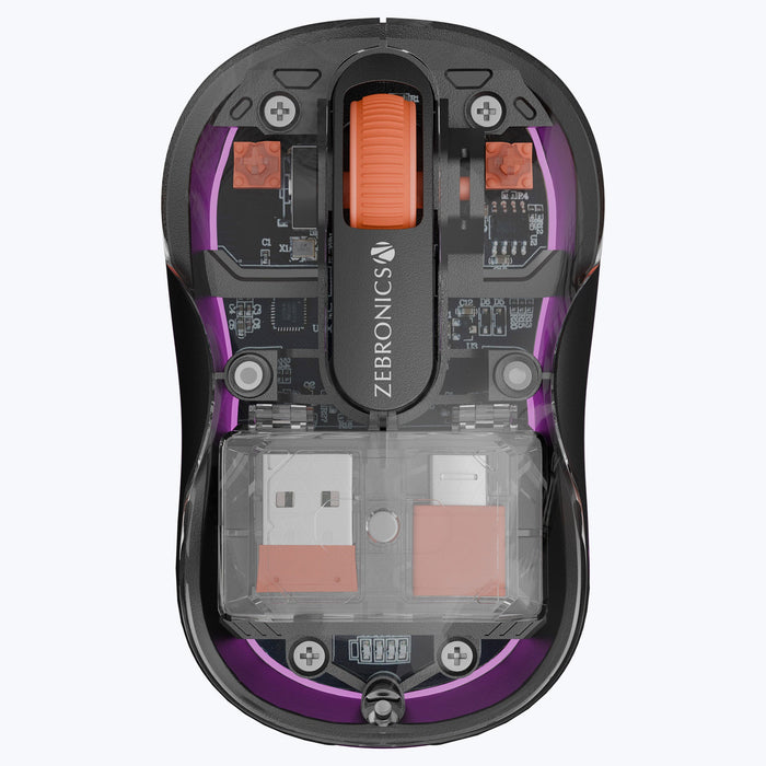 Zebronics Sheer Plus wireless mouse - Dual BT, ergonomic
