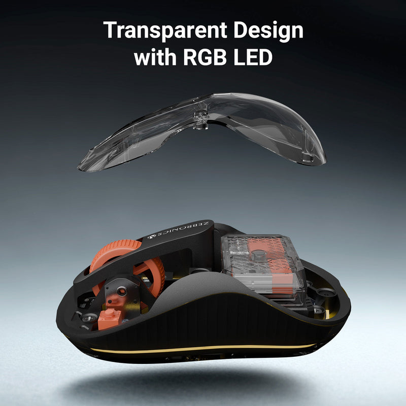 Zebronics Sheer Plus wireless mouse - Dual BT, ergonomic