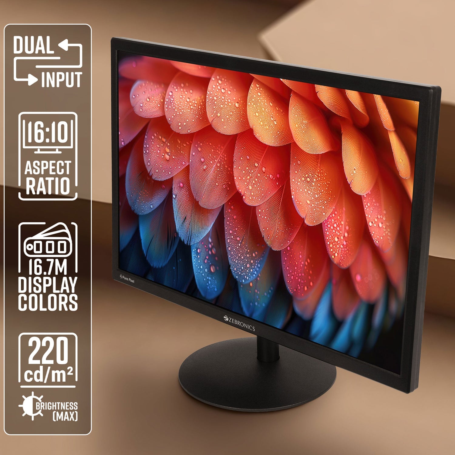 Zebronics V22HD+ LED Monitor