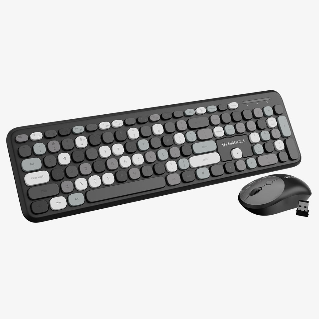 Zebronics Companion 302 Wireless Keyboard and mouse combo