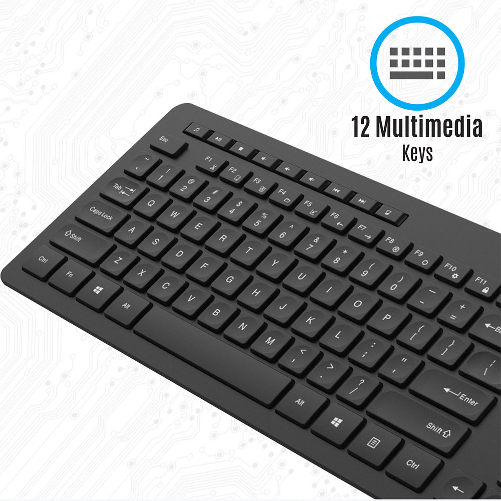 Companion 500 wireless keyboard and mouse combo