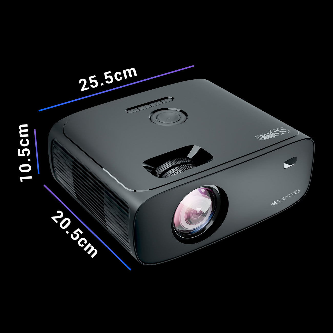 Zebronics PixaPlay 53 - LED Projector