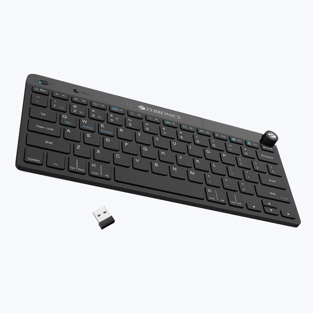 Zebronics Keypad X1 Wireless Keyboard for PC & Smart TV