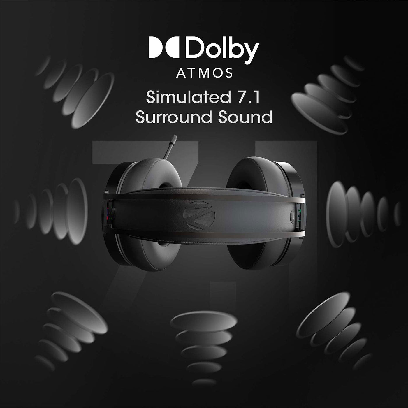 Zebronics Blitz- Gaming Headphone with Dolby Atmos