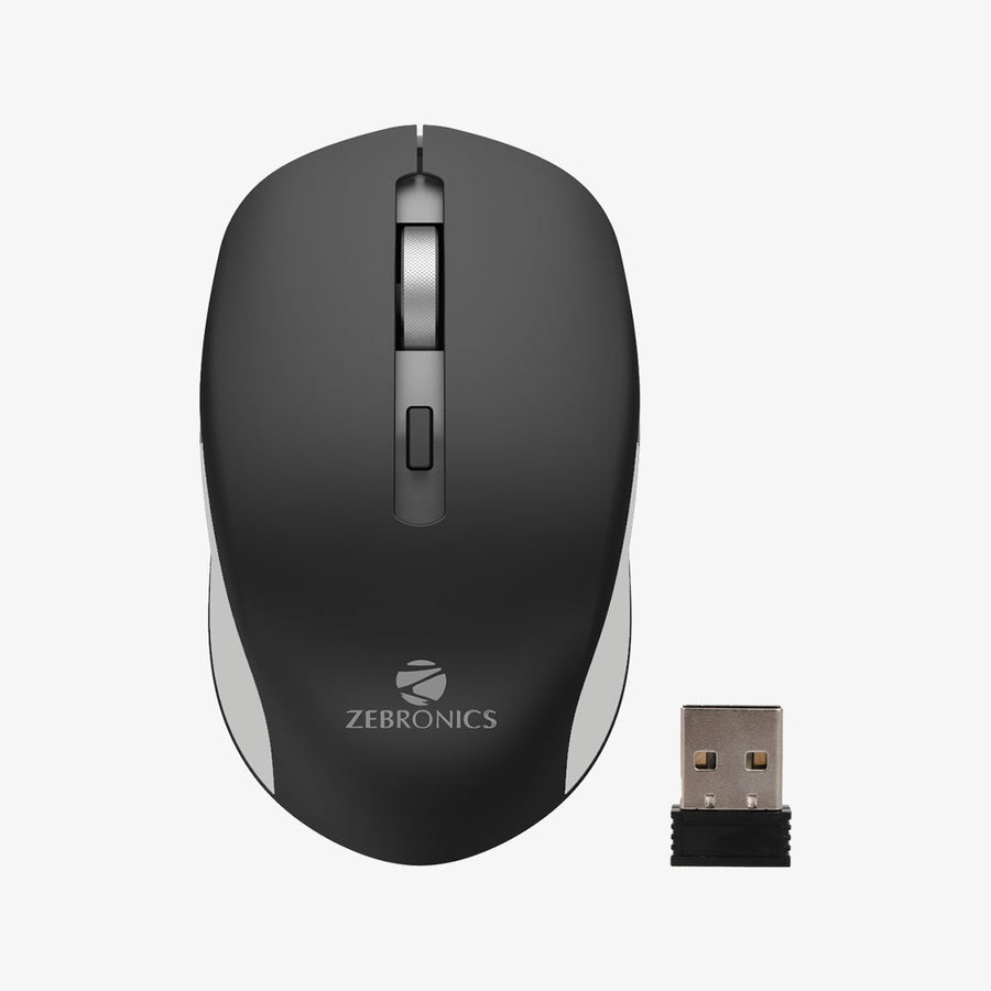 Zebronics Jaguar - Wireless Mouse 2.4 GHz Nano Receiver