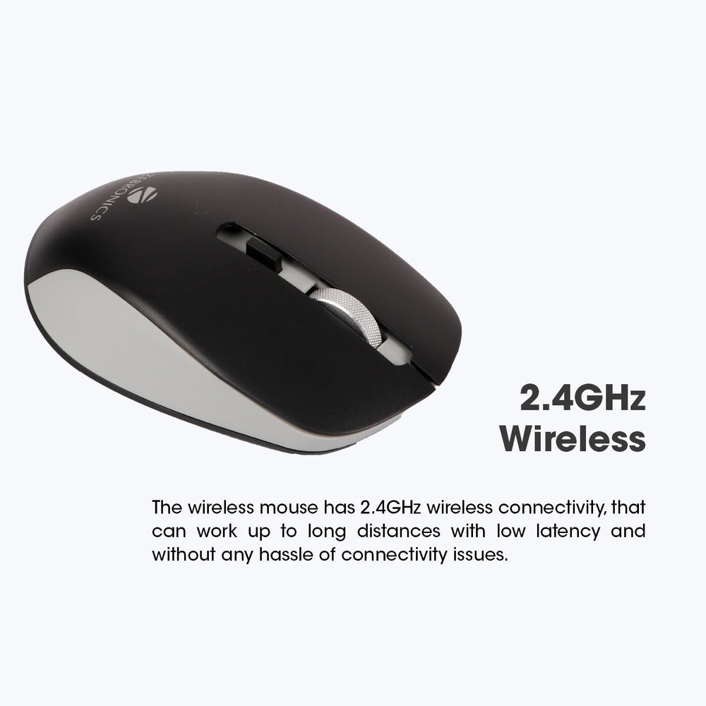 Zebronics Jaguar - Wireless Mouse 2.4 GHz Nano Receiver
