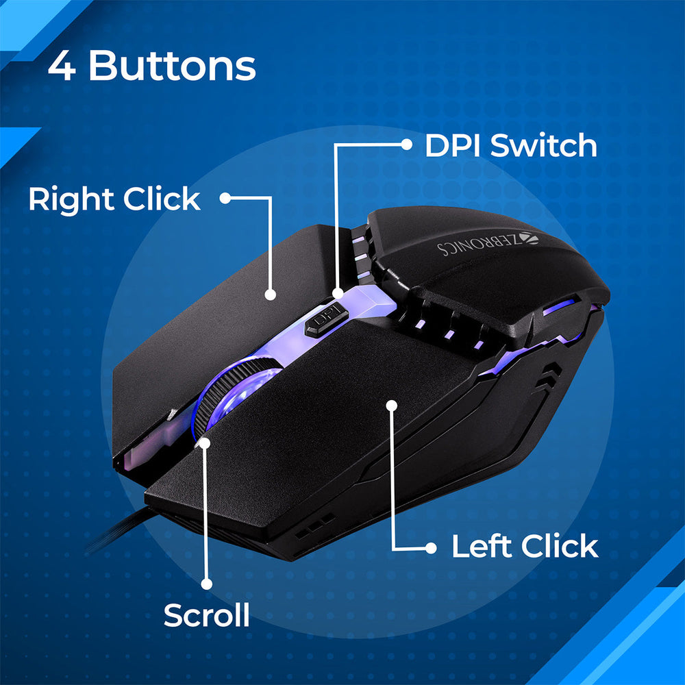 Zebronics Phero - Gaming Mouse