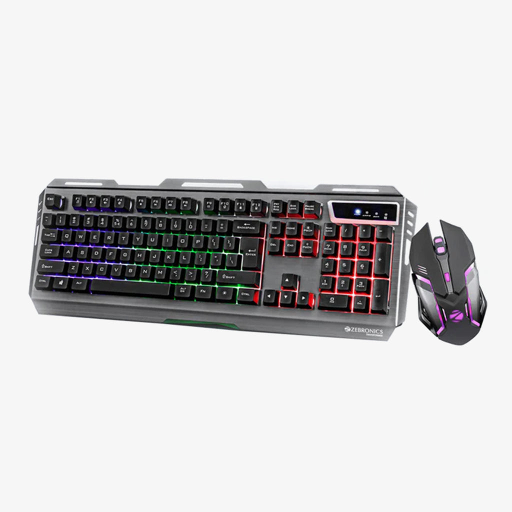 Zebronics Transformer - Premium Gaming Mouse & Keyboard Combo