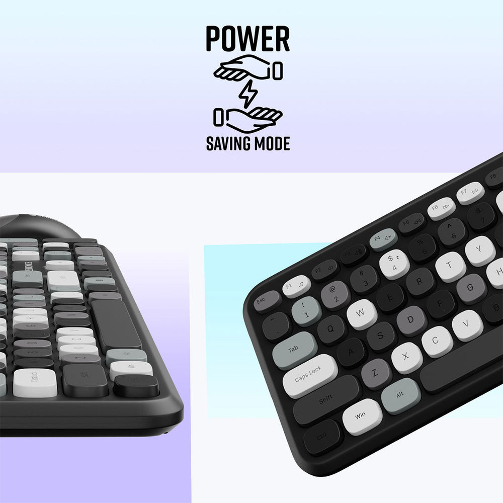 Zebronics Companion 302 Wireless Keyboard and mouse combo